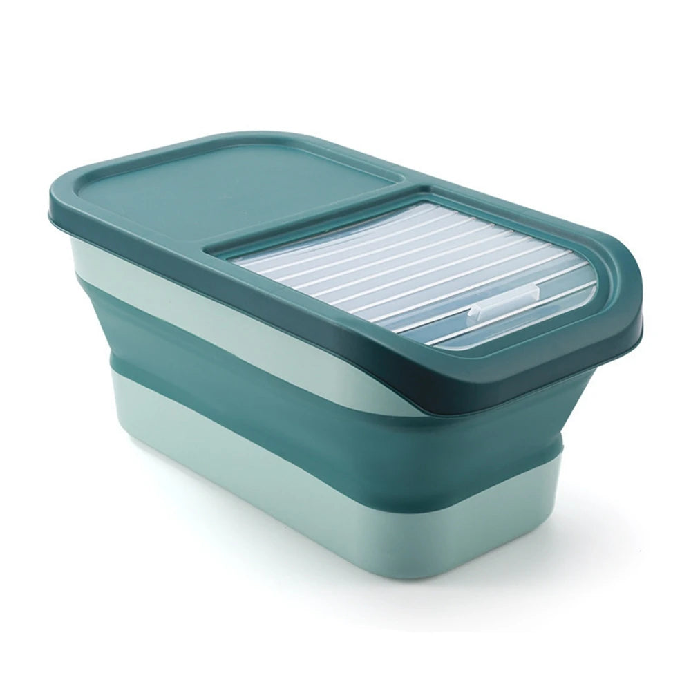 Royelux Collapsible Pet Food Storage Box – Airtight 13/33LB Container ...