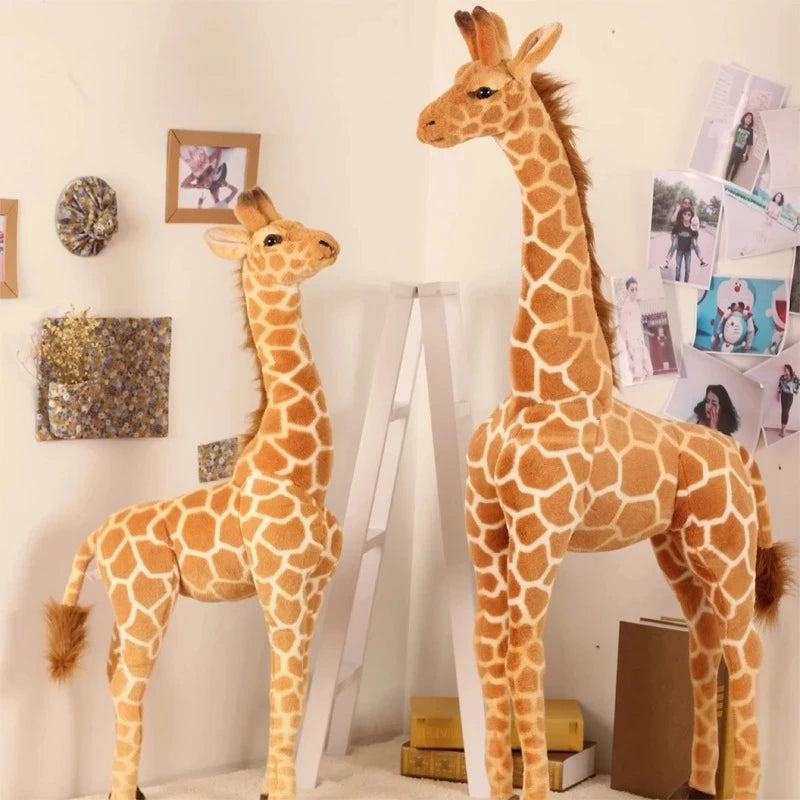 RoyaleGlow Giant Giraffe Plush Toy – 35–120cm Soft Stuffed Animal Gift ...