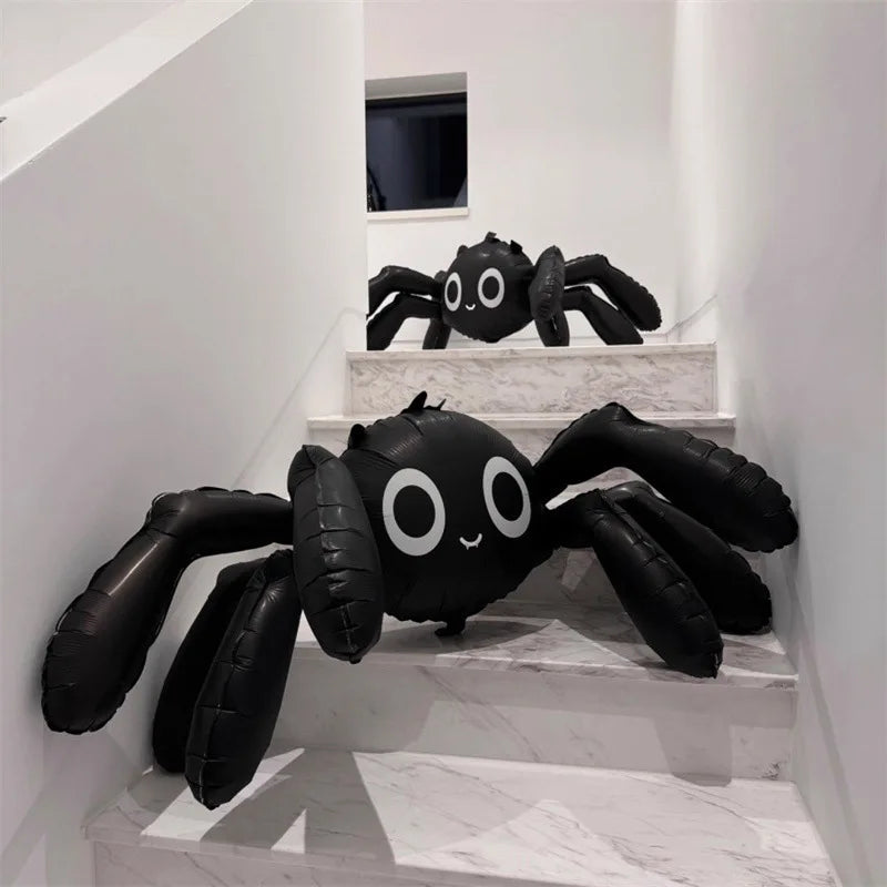 Royaleva Halloween 3D Black Spider Balloon Ghost Festival Party Decora ...