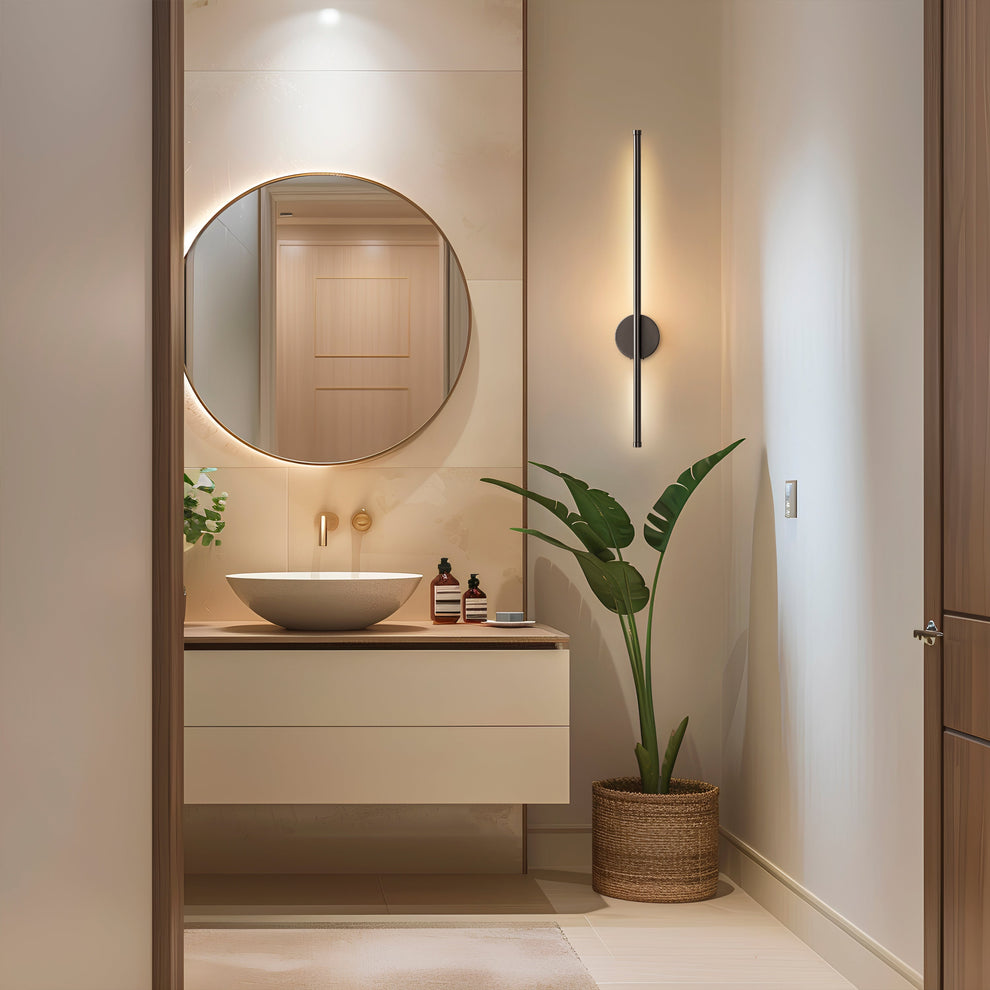 Royallure Battery Operated LED Wall Lights Set - Modern Wall Sconces f ...