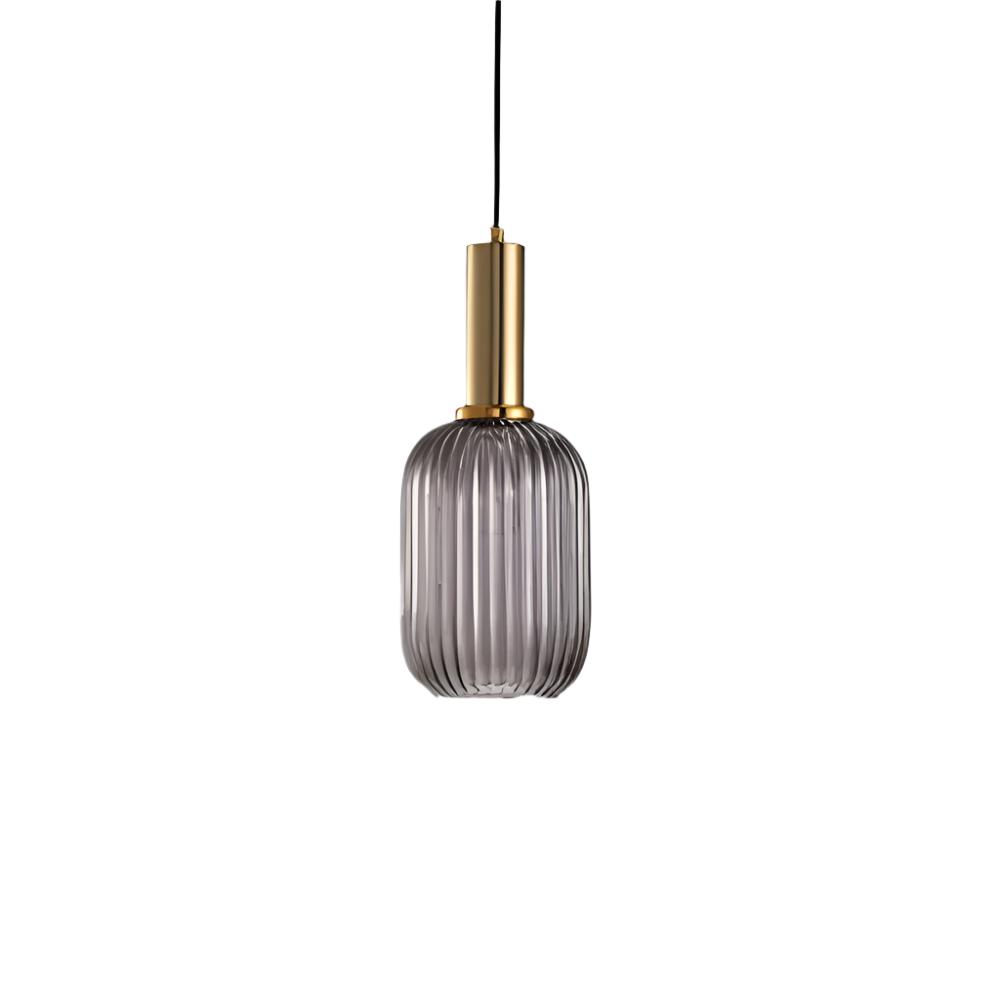 Lumora Nordic Retro Glass Pendant Light - Kitchen Hanging Lighting E27 ...