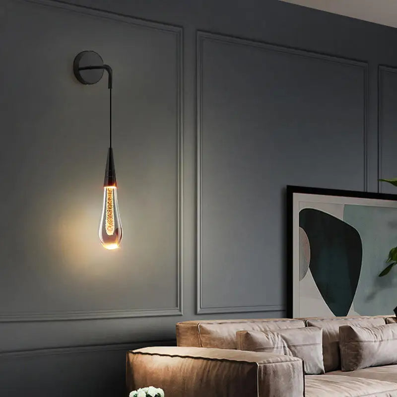 Royallure Modern LED Wall Sconce Light with Droplet Design for Elegant ...