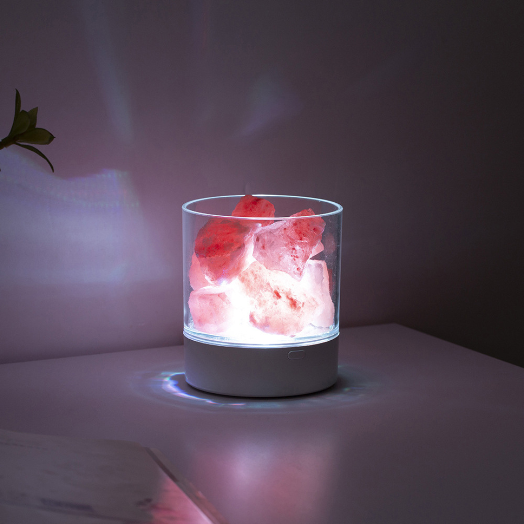Royallure Smart Himalayan Salt Lamp with Customizable Lighting and Air ...