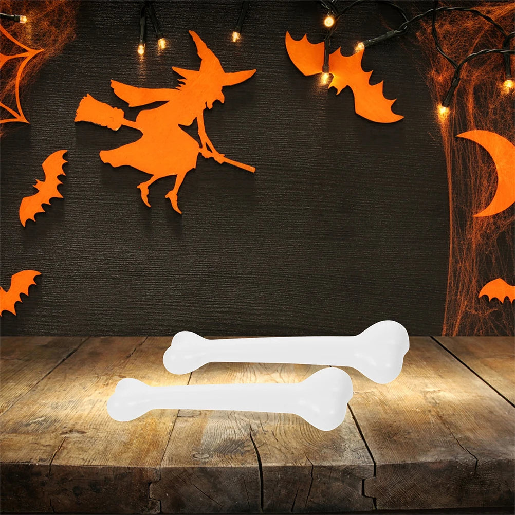 Royaleva 12pcs Mini Fake Plastic Bones Halloween Haunted House Party D ...